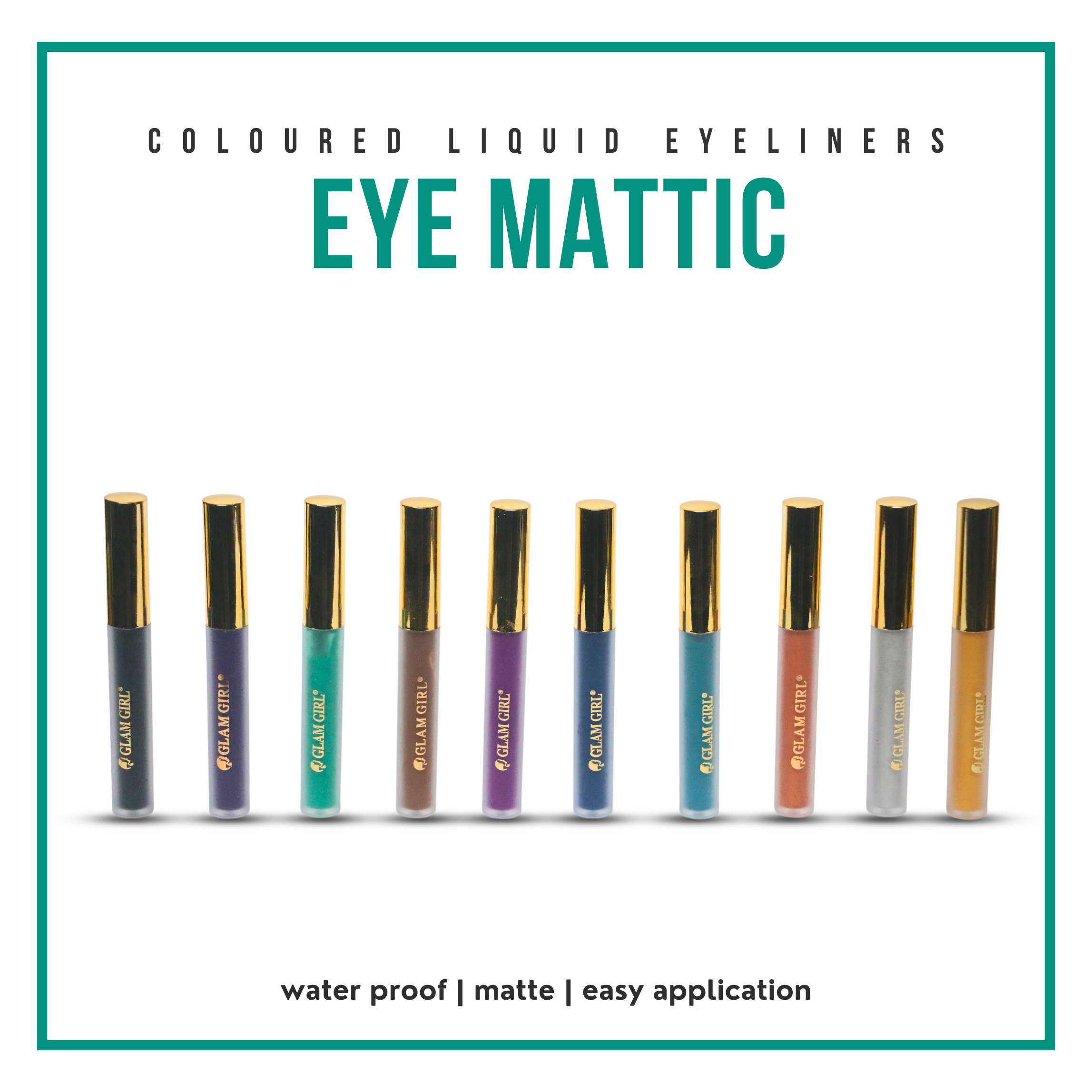 Eye mattic liner coloured liner – Glam Girls Cosmetics