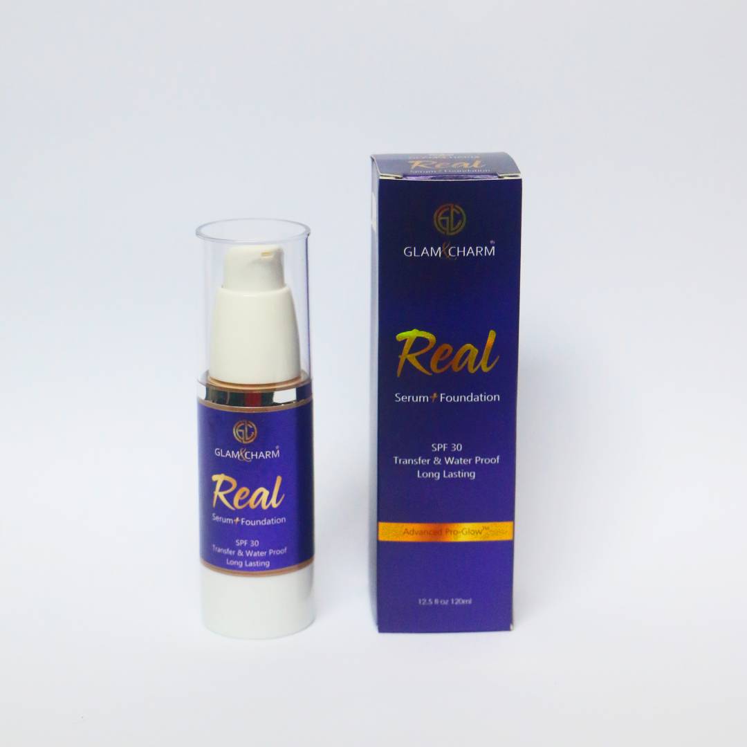 Glam&Charm Real Serum Foundation – Glam Girls Cosmetics